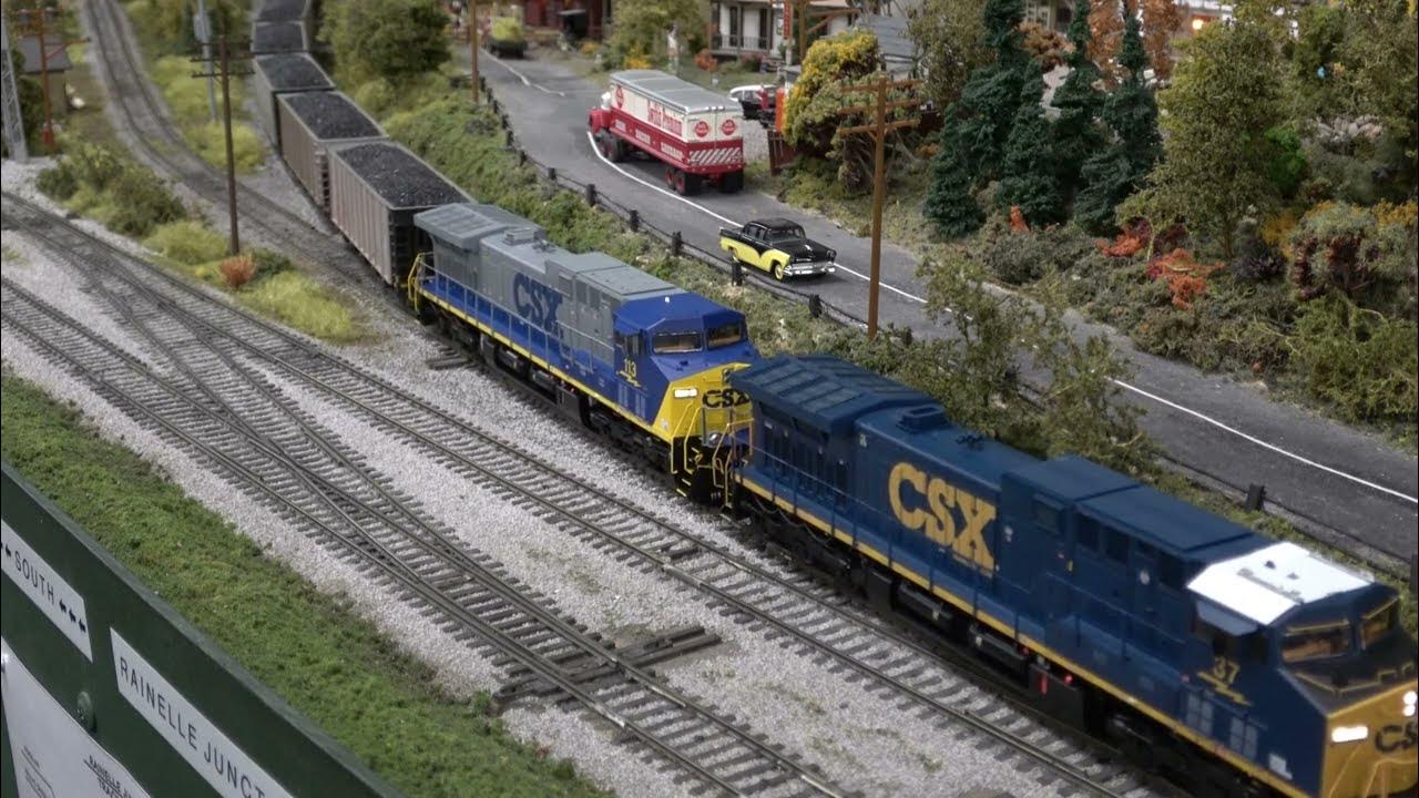 Scaletrains HO Scale CSX YN2 & YN3 AC4400CW Performance Review - YouTube