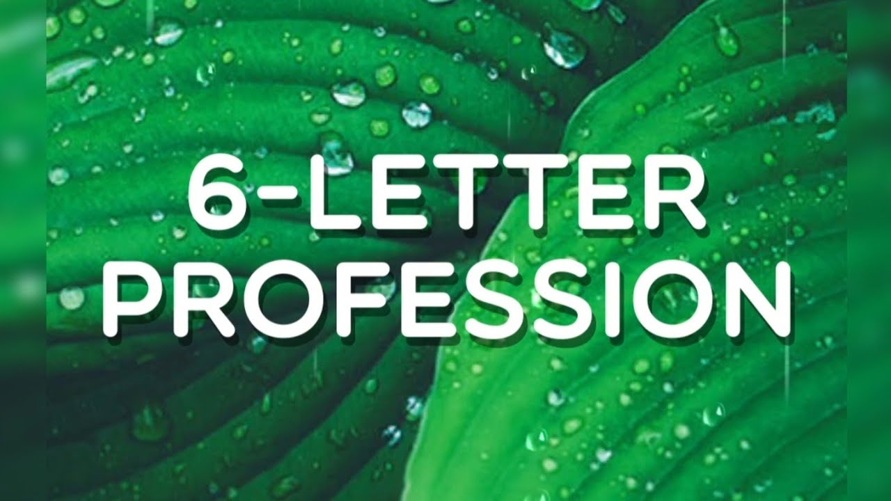 6-letter profession, Level 319, Word Crush Answers, 4k. - YouTube