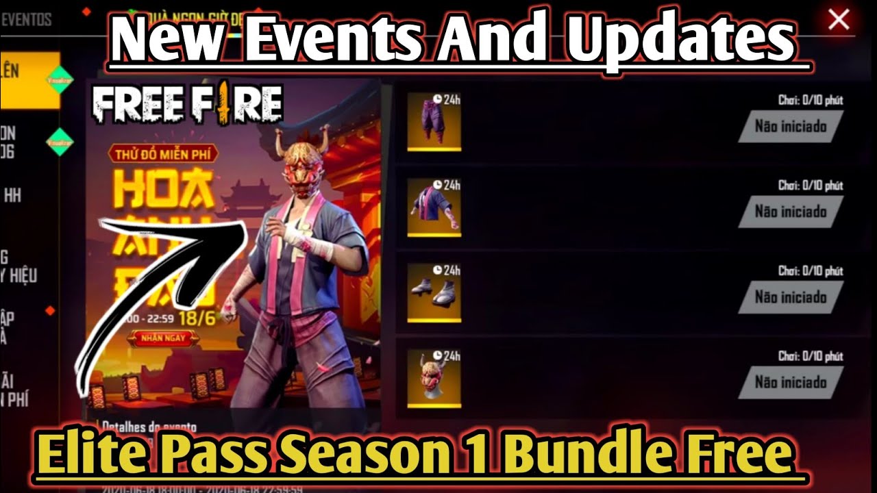 Get Free Season 1 Elite Pass Bundle | Next Topup Event | Many More ...