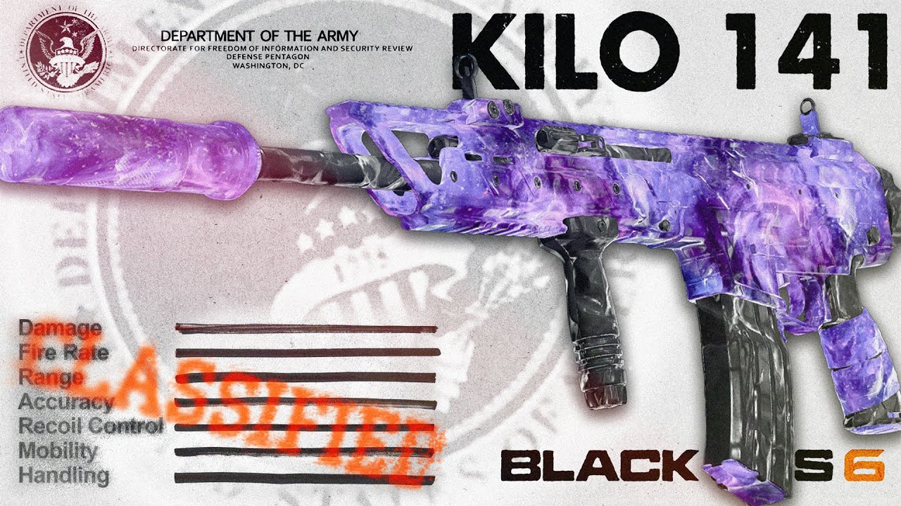 THE NEW *ZERO RECOIL* KILO 141 CLASS IN BO6! 🔥 - YouTube