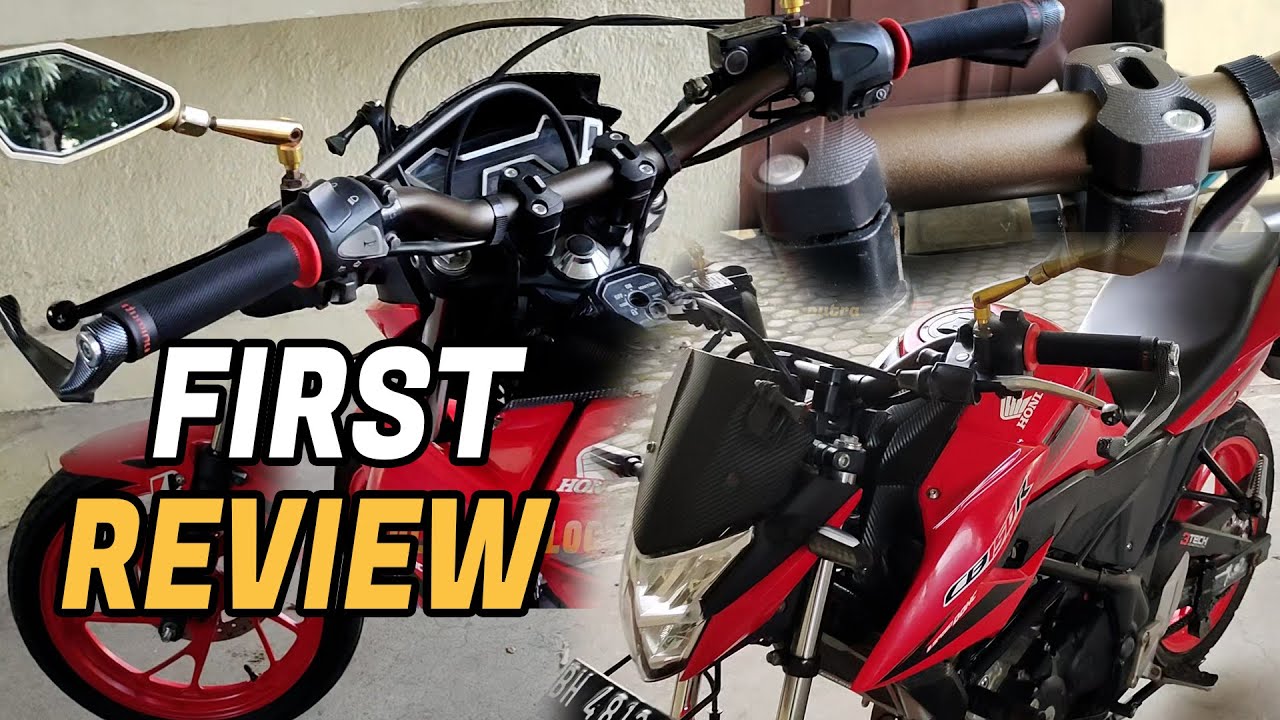 Review setelah Ganti Stang CB150R v4 - Lebih Enak dari Stang Fatbar ...