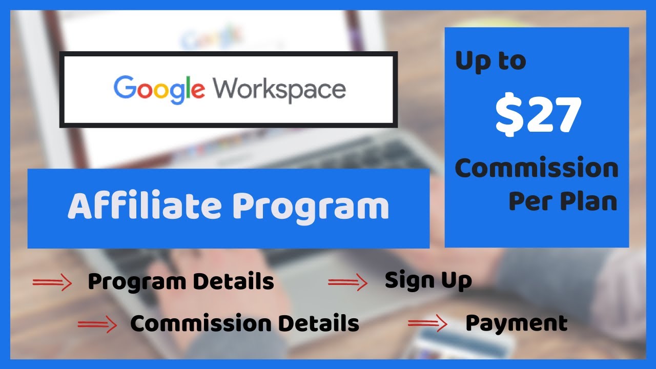 Google Workspace Affiliate Program [2026] | Earn Money from workspace ...