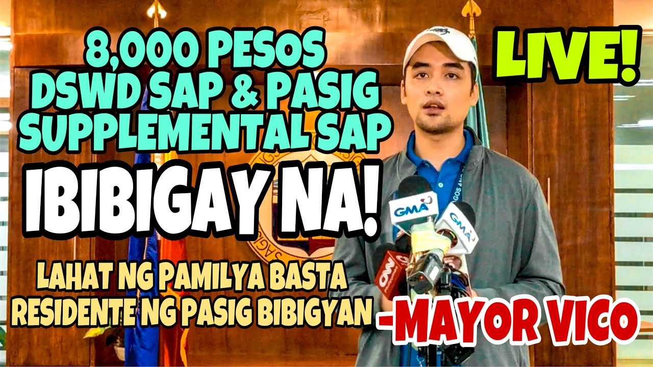 MAYOR VICO SOTTO | PASIG UPDATE : DSWD SAP AT PASIG SUPPLEMENTAL SAP ...