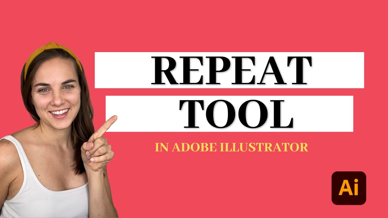 How to Use the Repeat Tool in Adobe Illustrator - YouTube