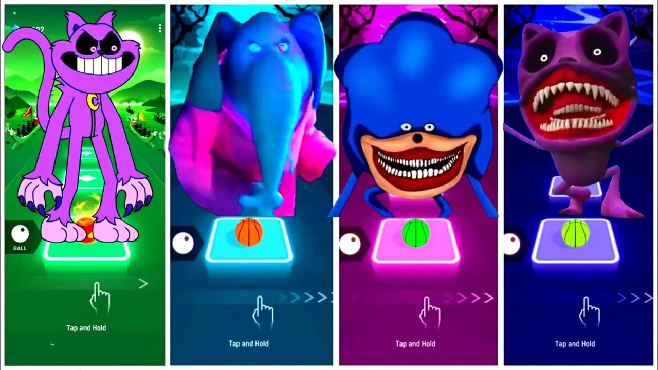 CatNap vs Sing Thriller vs Shin Sonic vs Cursed CatNap - YouTube