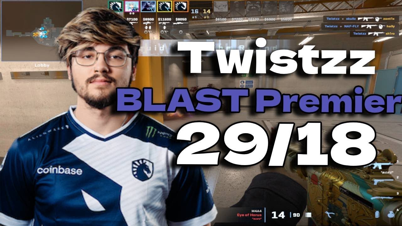 CS2 POV Liquid Twistzz (29/18) vs Spirit (Nuke) BLAST Premier Spring Groups 2024 - YouTube