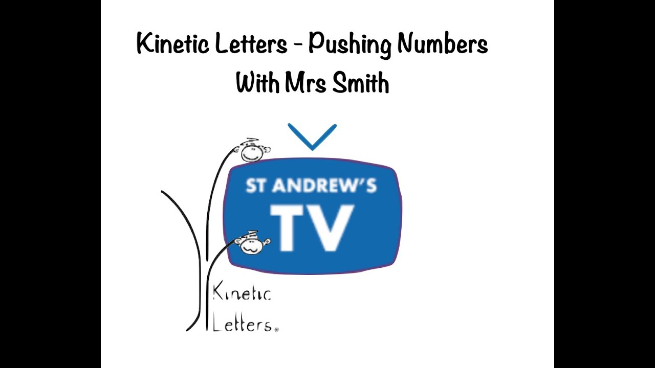 Kinetic Letters - Pushing numbers with Mrs Smith - YouTube