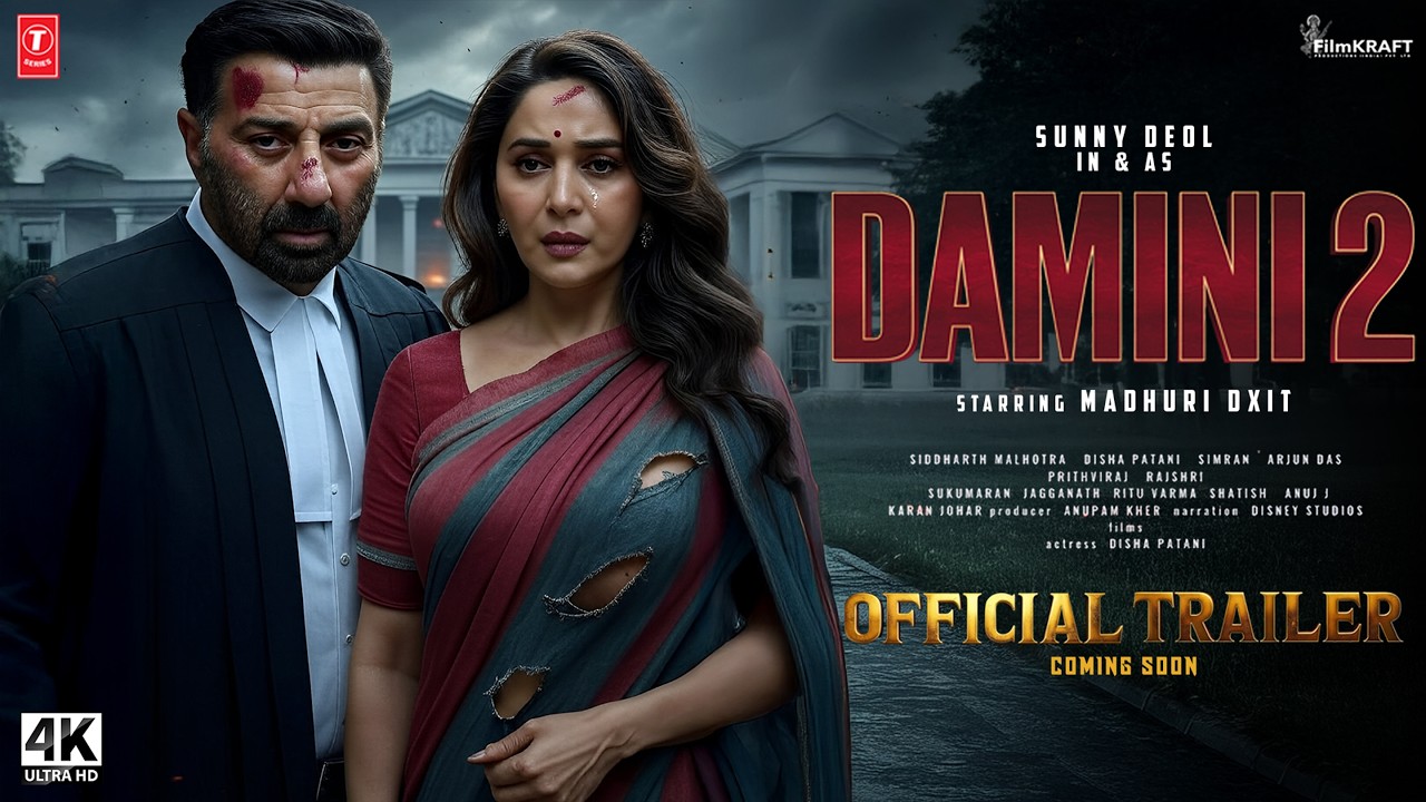 DAMINI 2 - Official Trailer | Sunny Deol | Madhuri Dixit | New Movies Trailers 2025 - YouTube