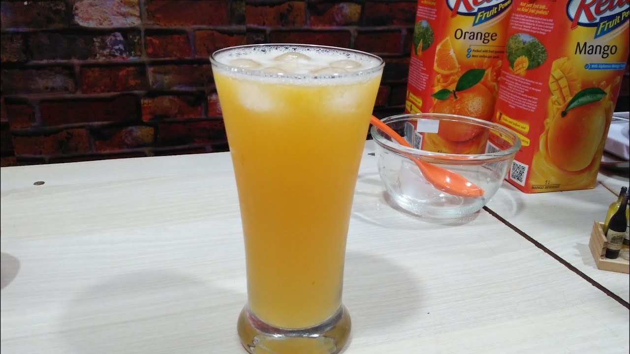 Orsl drink || ors orange drink || healthy drink|| the mocktail house ...