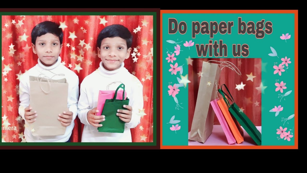 Do paper bags with us. - YouTube