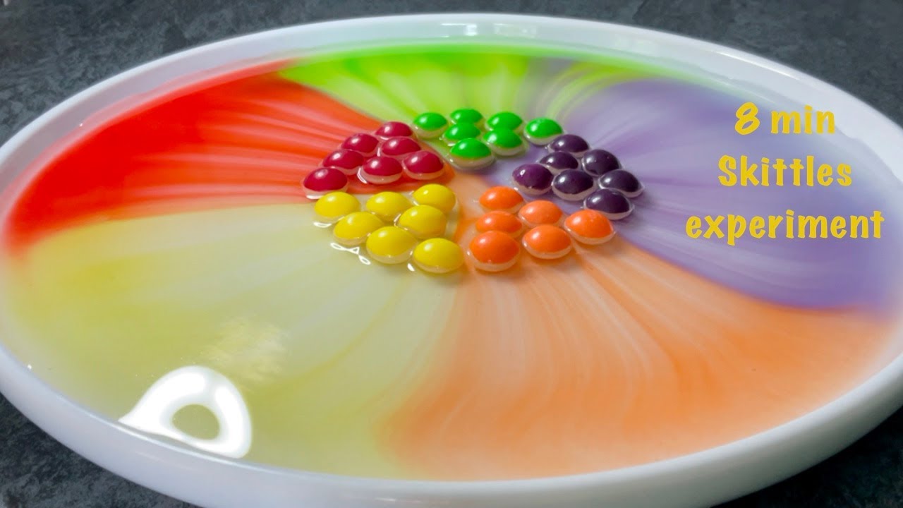 Skittles Water Experiment - 8 minutes - YouTube