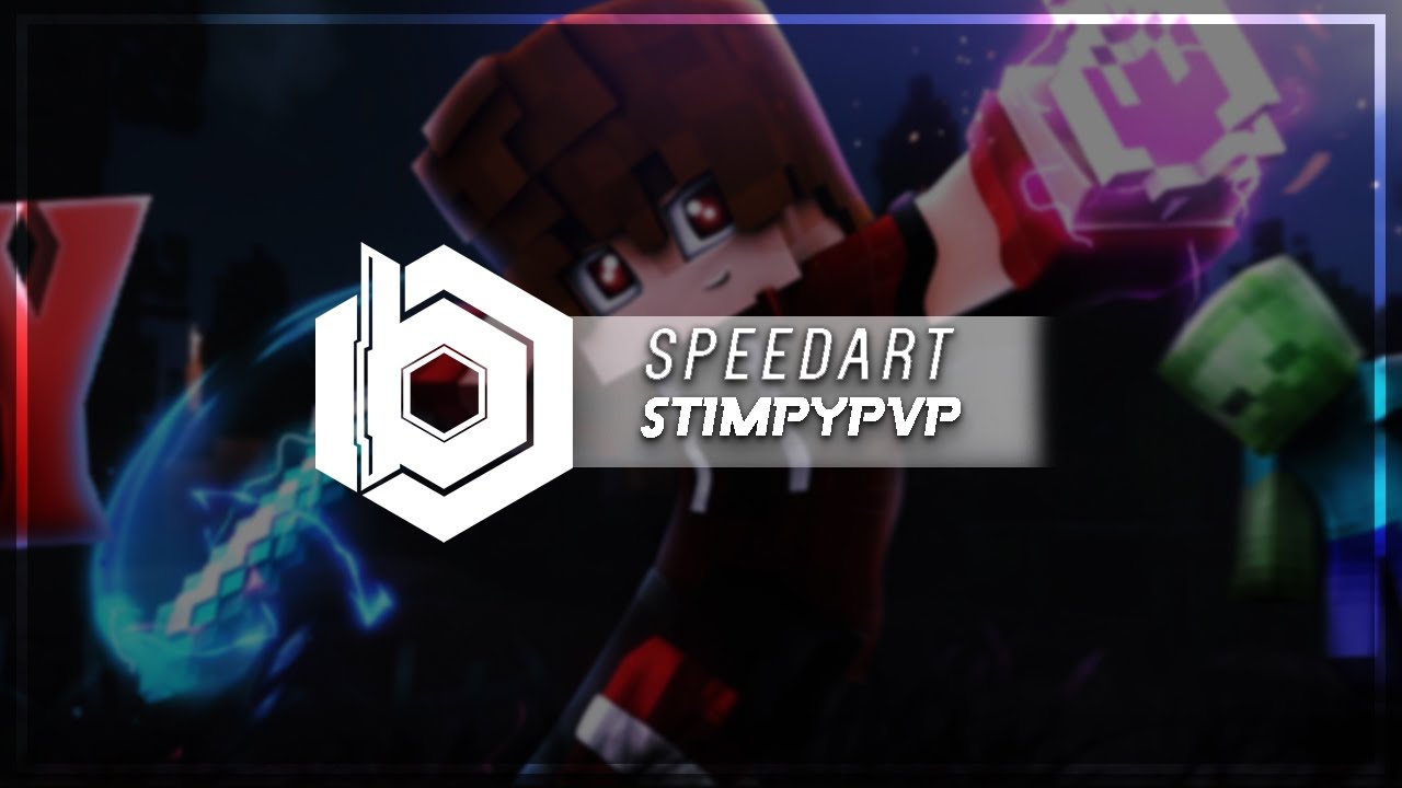 [Speedart] StimpyPvP - Banner - YouTube
