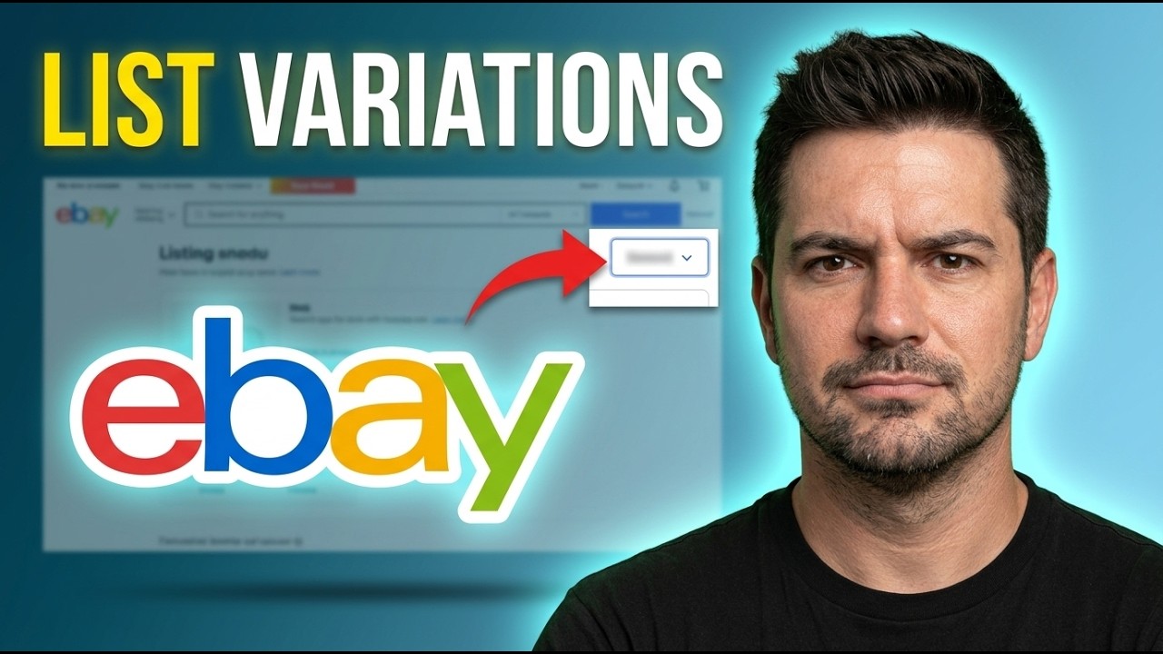 How to Create an eBay Variation Listing With Dropdown Menu 2026 - YouTube