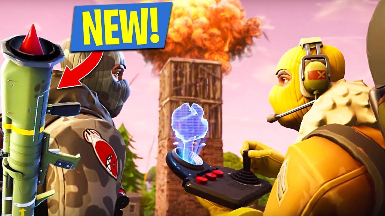 *NEW UPDATE* FORTNITE GUIDED MISSILE!! (Fortnite Battle Royale) - YouTube