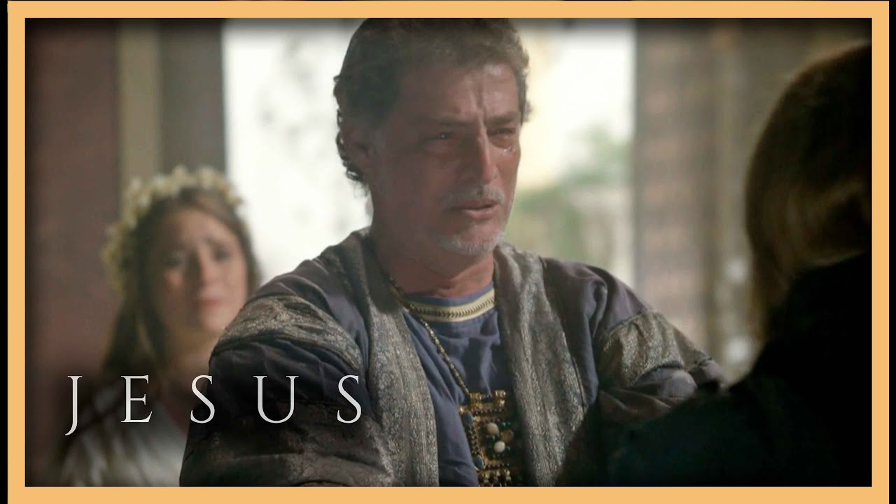 Arimateia se emociona ao reencontrar Edissa | NOVELA JESUS - YouTube