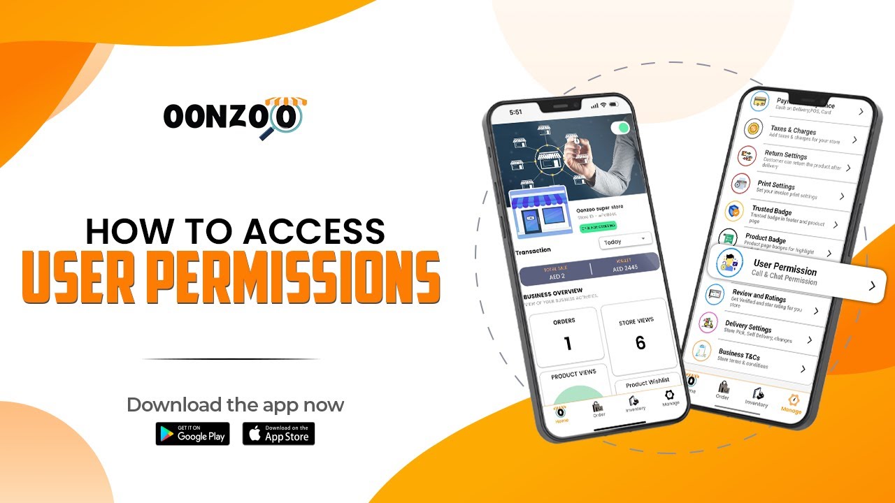 6. How to access user permission on OONZOO sales hub App | # ...