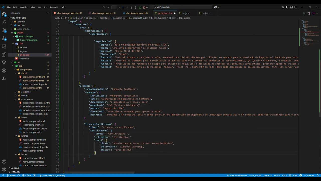 Trabalhando com arquivos JSON - YouTube