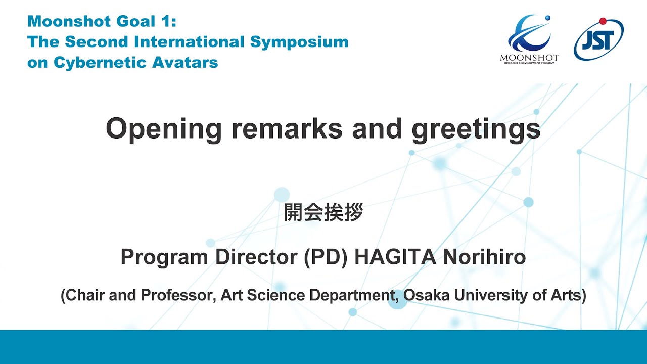 Moonshot Goal 1: The Second International Symposium on Cybernetic ...