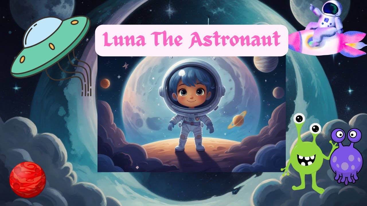 "Luna the Astronaut: Exploring Space Adventure | Kids Rhyme"|Kids ...