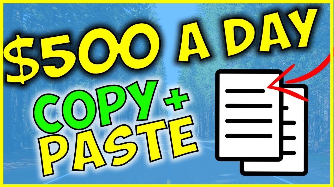 how to copy and paste ads and make $100 - $500 a day online | paid to ...