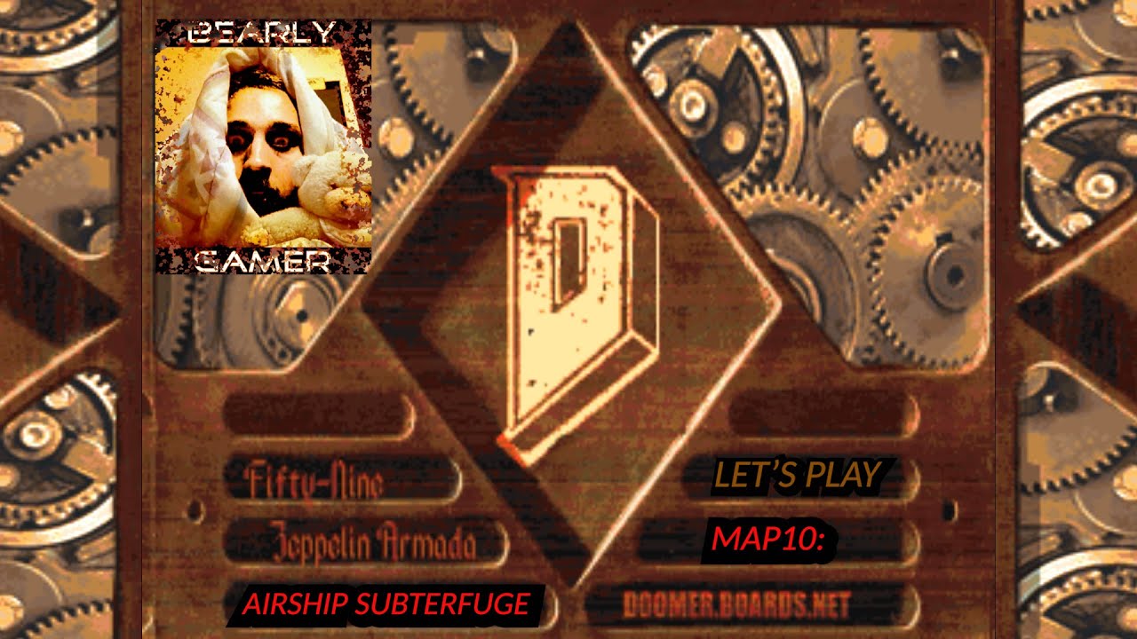 Let's Play DOOM II DBP59: Zeppelin Armada | Map10: Airship Subterfuge ...