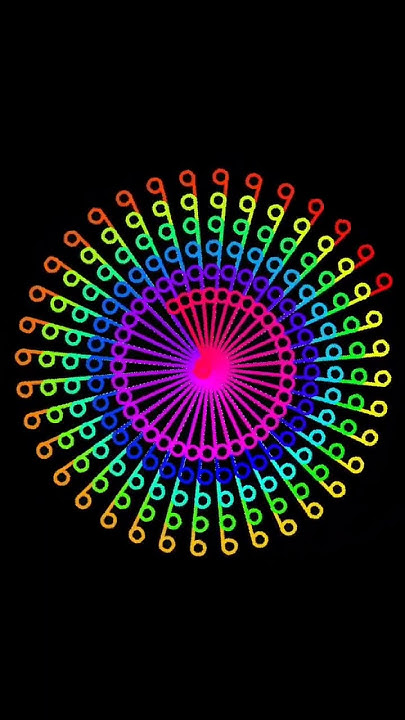 Amazing Python Design 20 🔥 | Colorful Art #coding #asmr #programming #python - YouTube