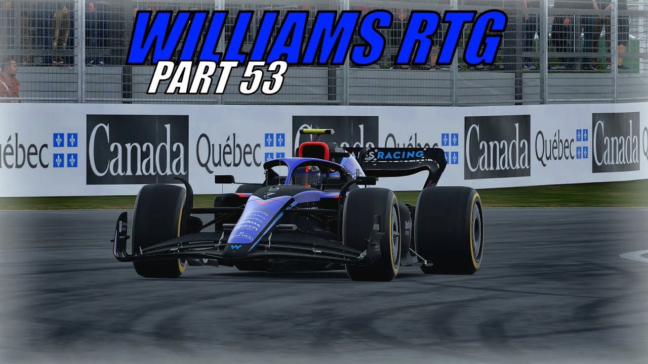 KANADA GP | F1 22 Williams RTG #53 (Deutsch/German) - YouTube