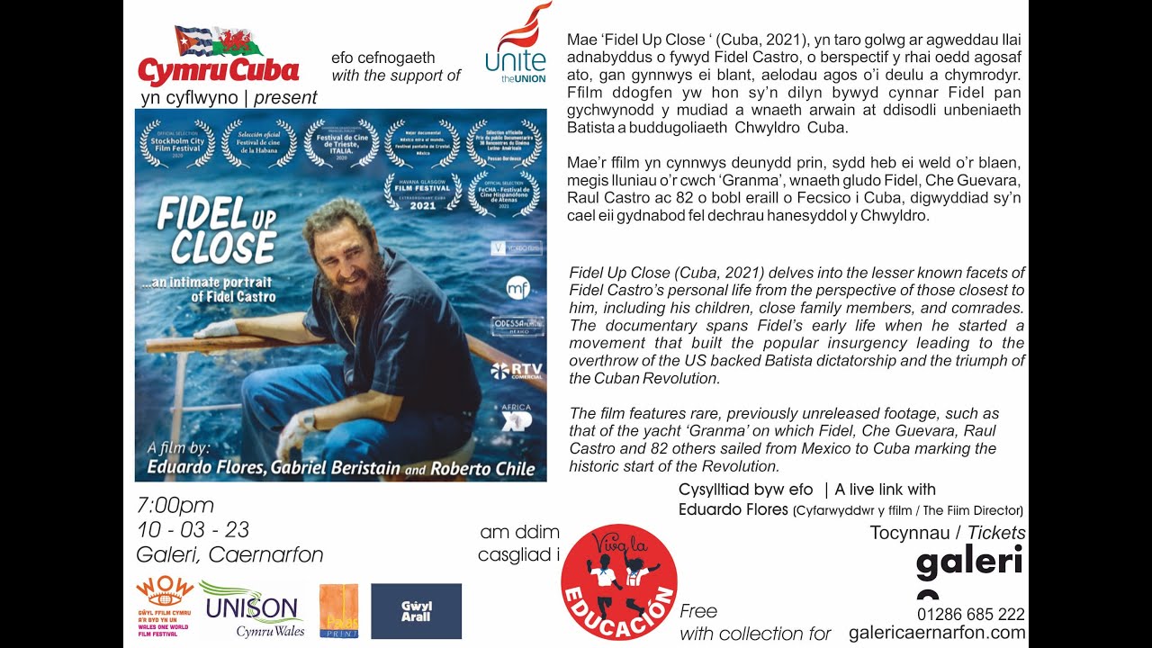 Fidel Up Close - YouTube