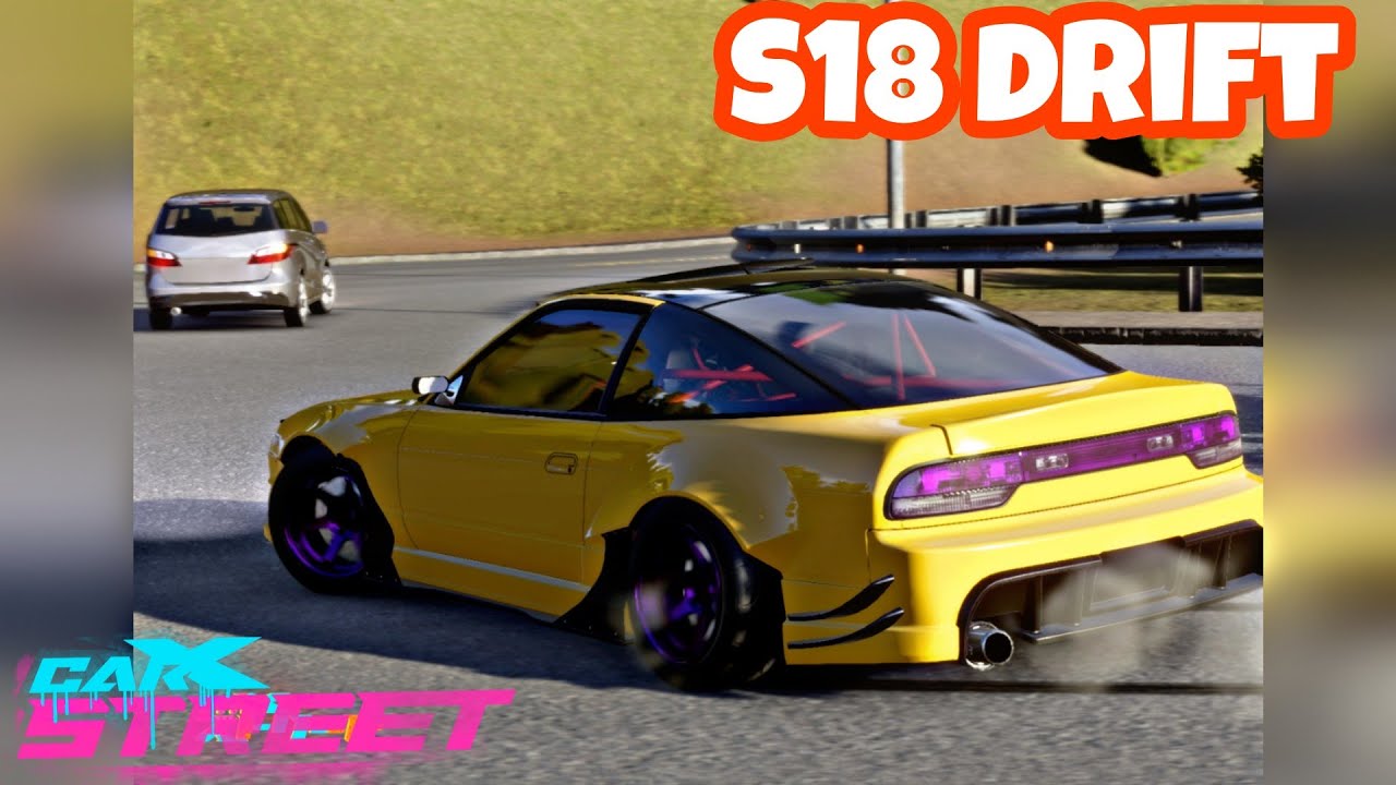 CarX street | 180sx / s18 drifting Max graphics🔥 ipad 10gen - YouTube