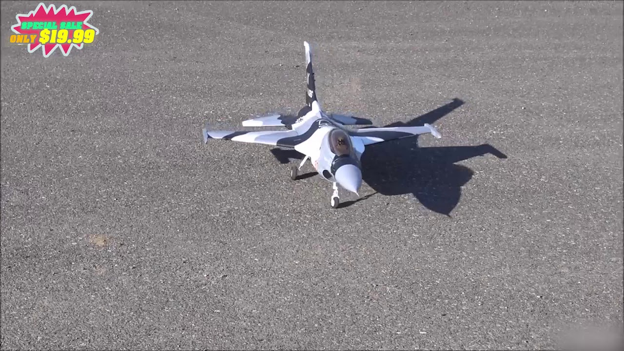 F-16 Arctic Camo High Performance RC Jet - YouTube