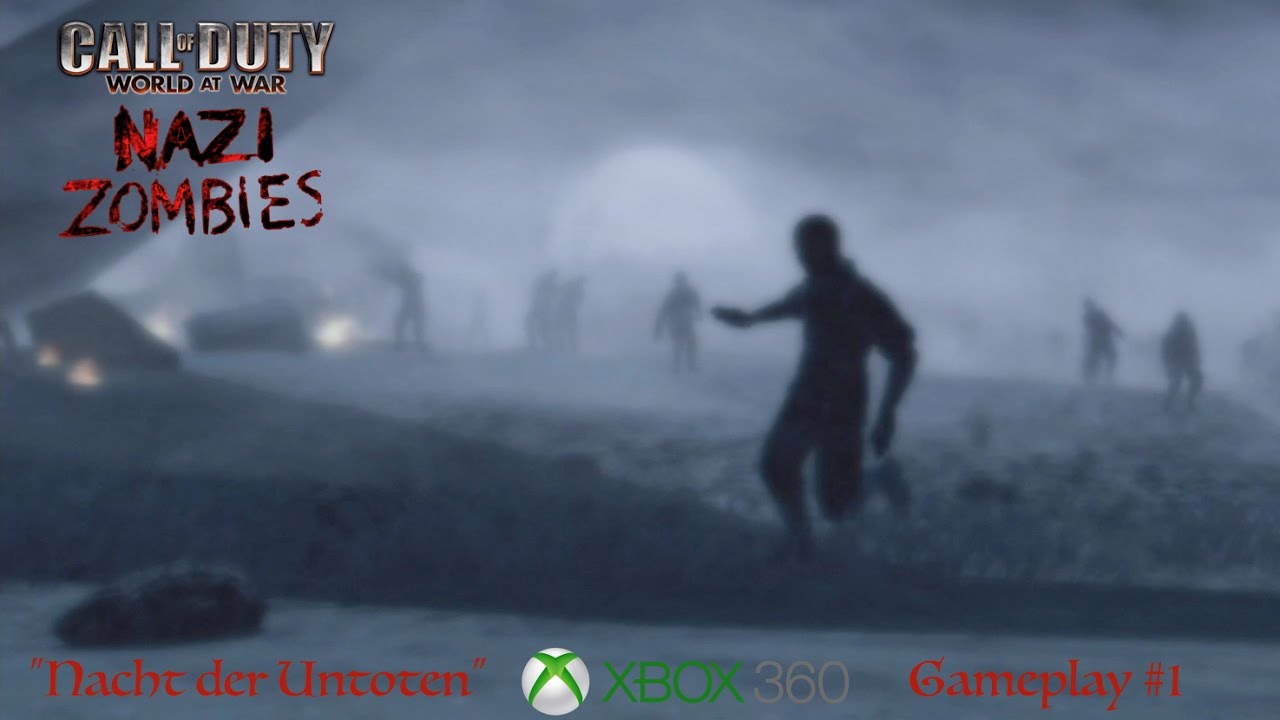Call Of Duty: World At War - Nazi Zombies Xbox 360 Gameplay #1 | Nacht ...