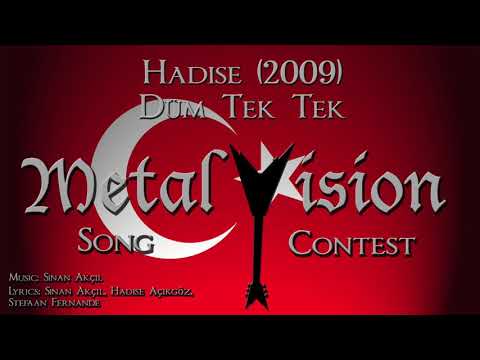 Düm Tek Tek - Hadise - Metal Cover (Eurovision 2009 Turkey)