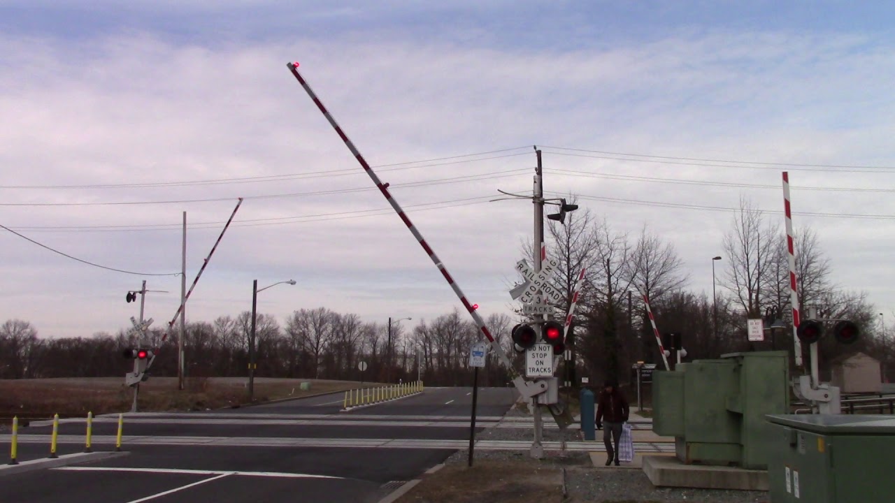 John Galt Way Railroad Crossing (East Side), Florence, NJ with Damaged ...