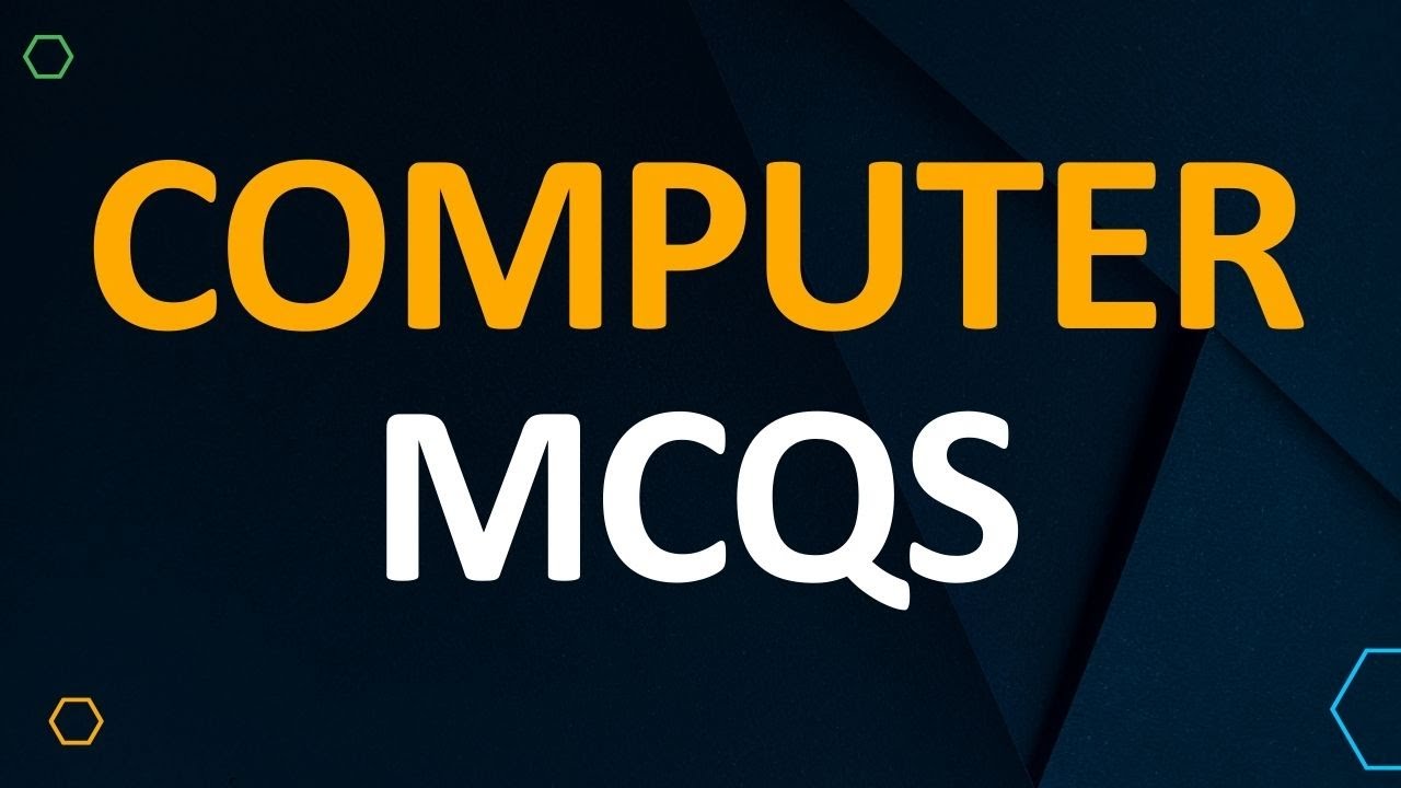 Computer Mcqs | Computer | Computer Quiz | Computer Science | Computer Questions | Learning ...
