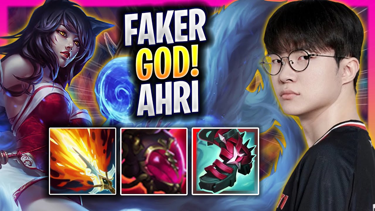FAKER IS A GOD WITH AHRI! - T1 Faker Plays Ahri MID vs Taliyah! | Season 2025 - YouTube