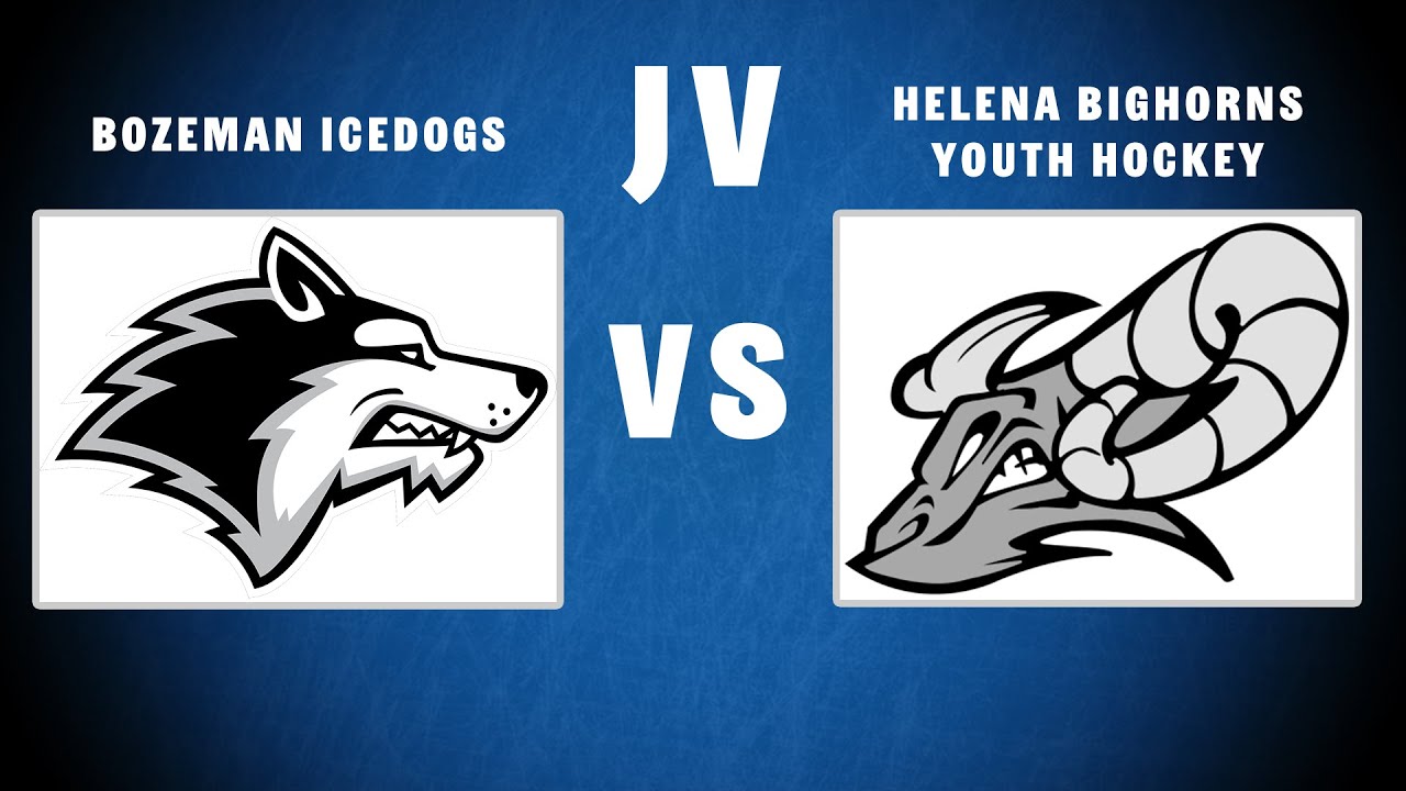 Bighorns Youth Hockey - JV Game Vs. Bozeman Icedogs - YouTube