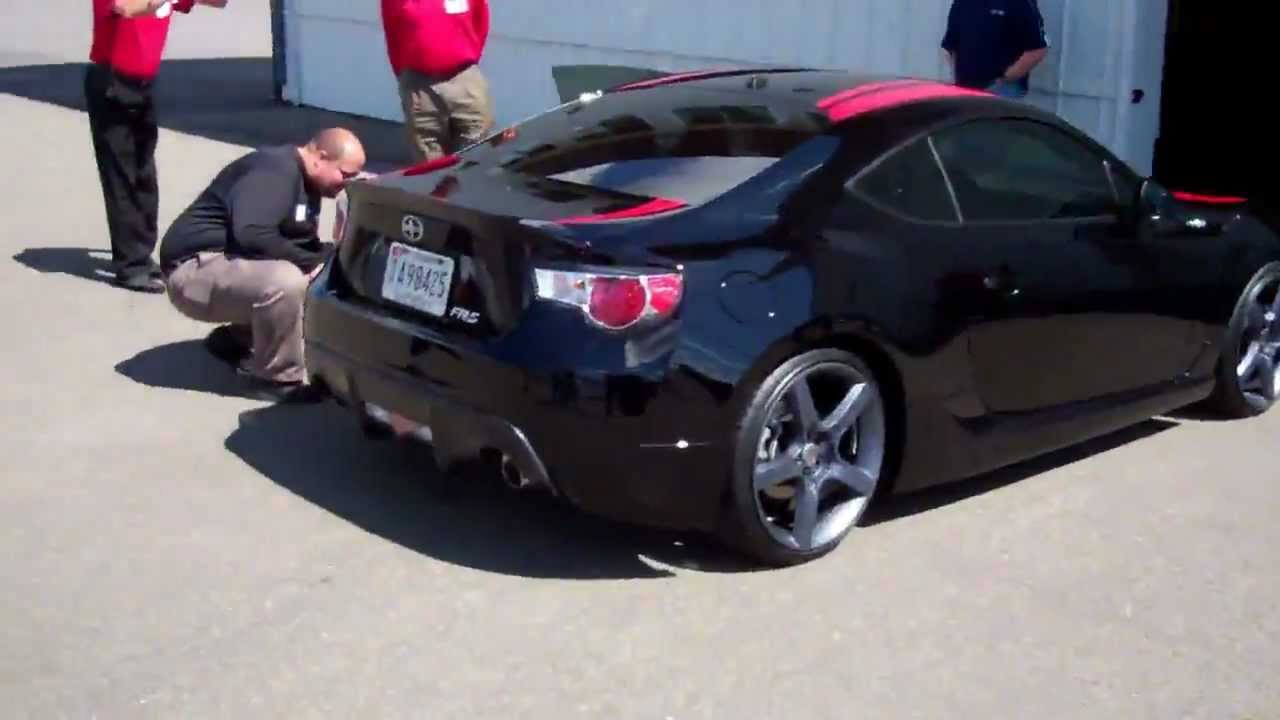 Five Axis 2013 Scion FRS in Raven - HD - YouTube