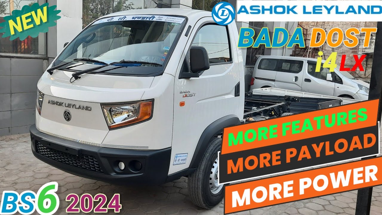 New Ashok Leyland Bada Dost LX (AC) BS6 2024 Model | Bada Dost ...