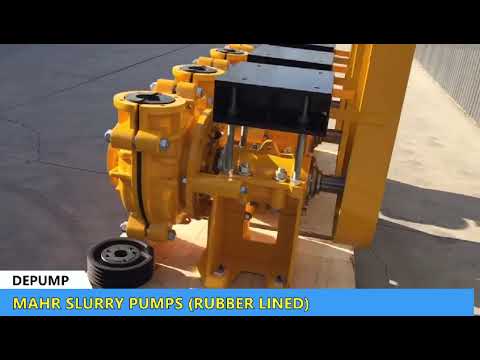 MAHR SLURRY PUMP - YouTube