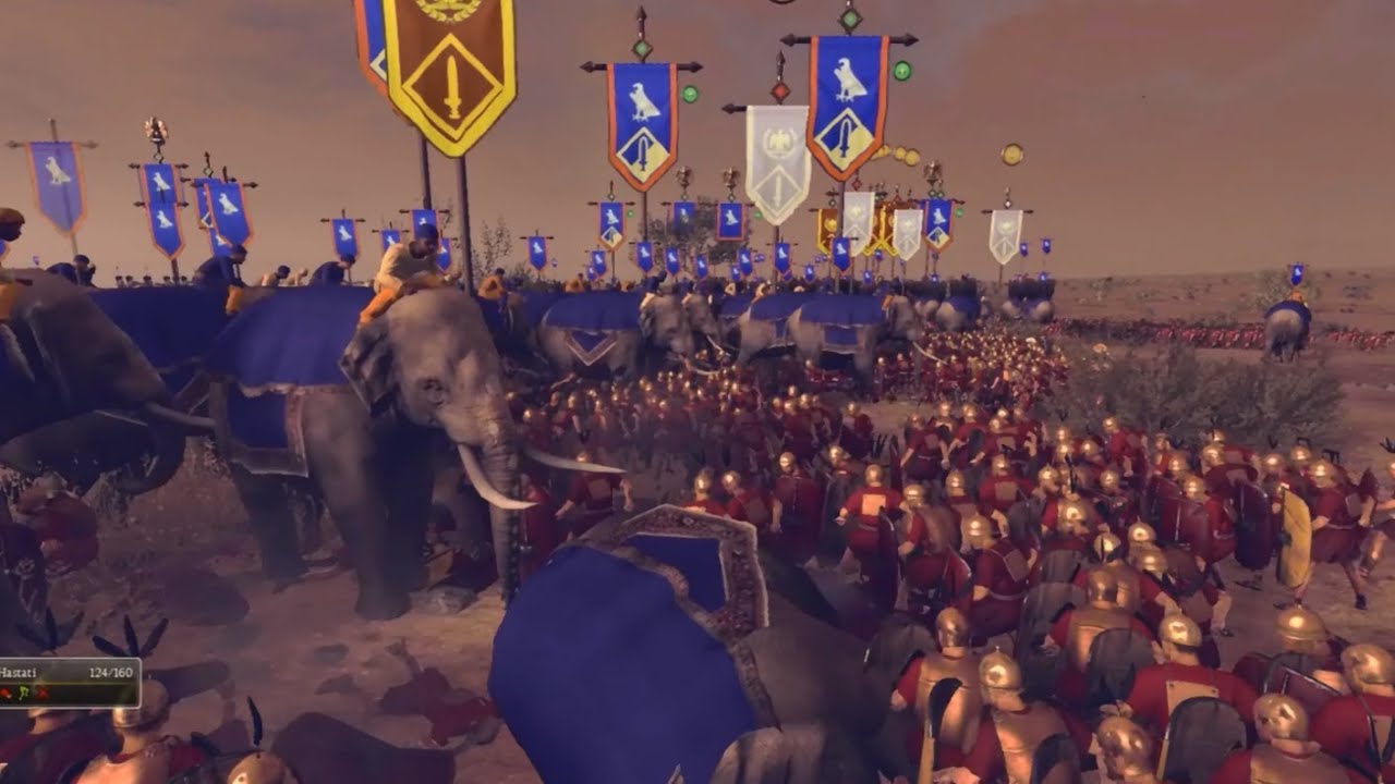 War Elephants Rome 2 Units