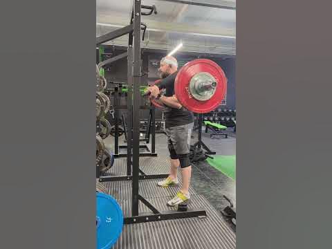 SSB Bar Squat 200 x1 @8.5 - YouTube