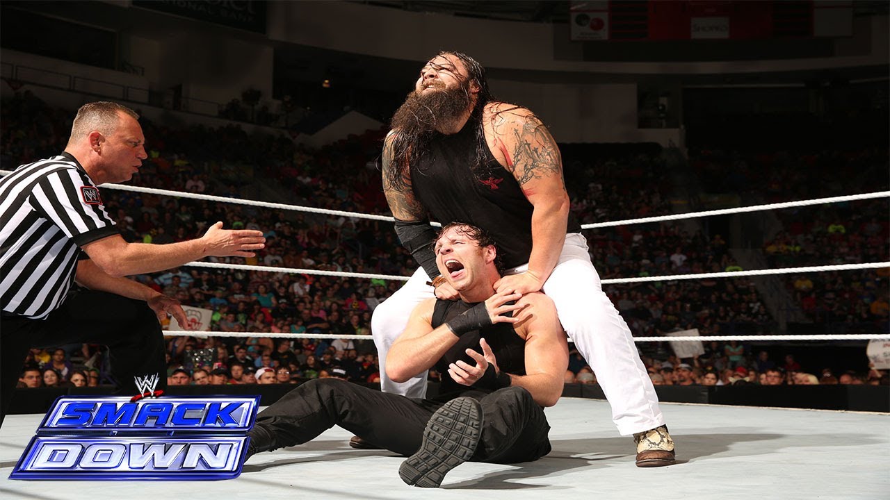 Dean Ambrose vs. Bray Wyatt - WWE World Heavyweight Title Money in the ...