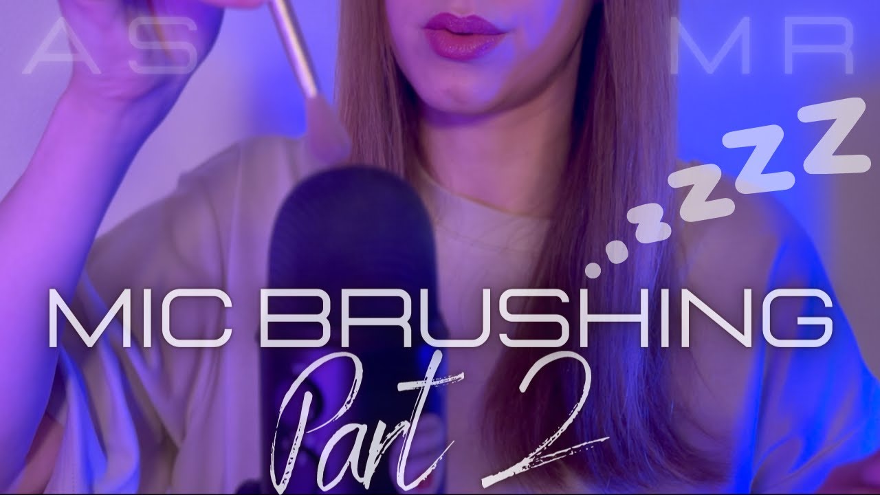 Asmr Fr En All My Brushes On My Mic Part 2 ๐๏ธ๐ด Tous Mes Pinceaux Sur