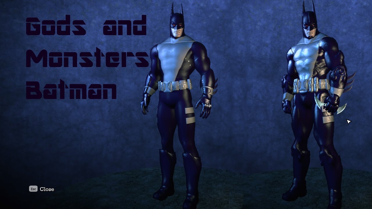 Batman Arkham Asylum: Gods and Monsters Mod - YouTube