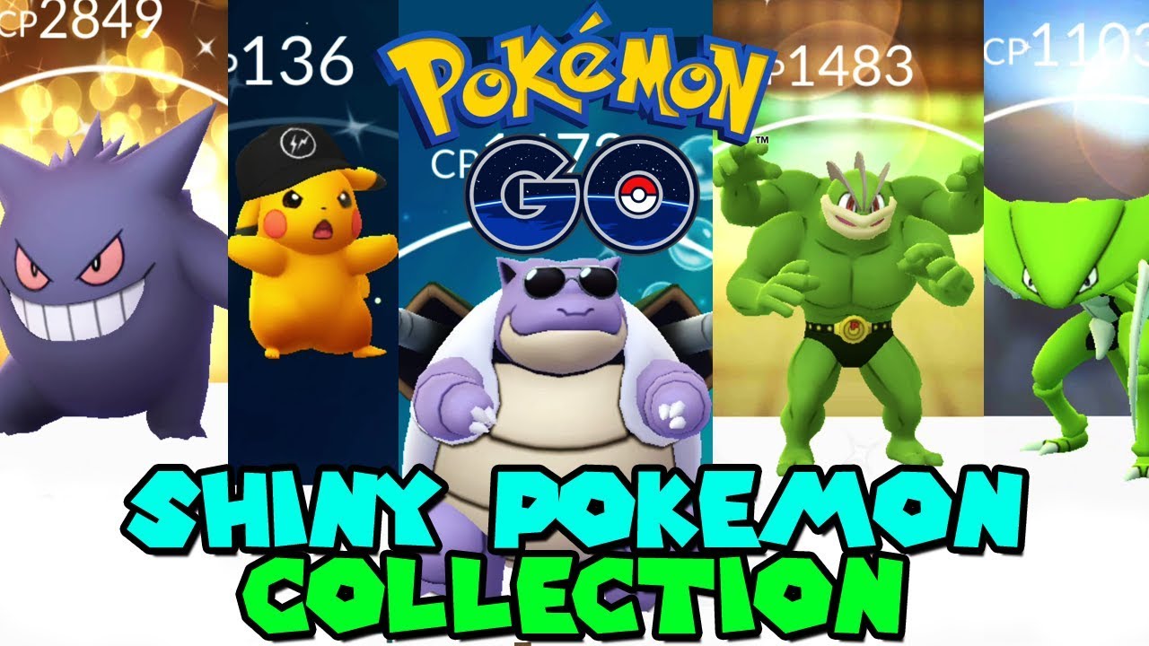 MY SHINY POKEMON COLLECTION IN POKEMON GO - GENERATION 1 - YouTube