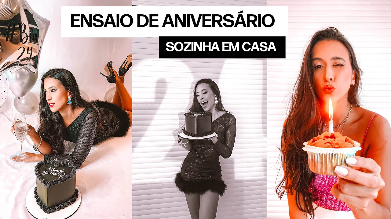 CRIEI MEU PRÓPRIO ENSAIO FOTOGRÁFICO DE ANIVERSÁRIO (DICAS DE FOTO ...