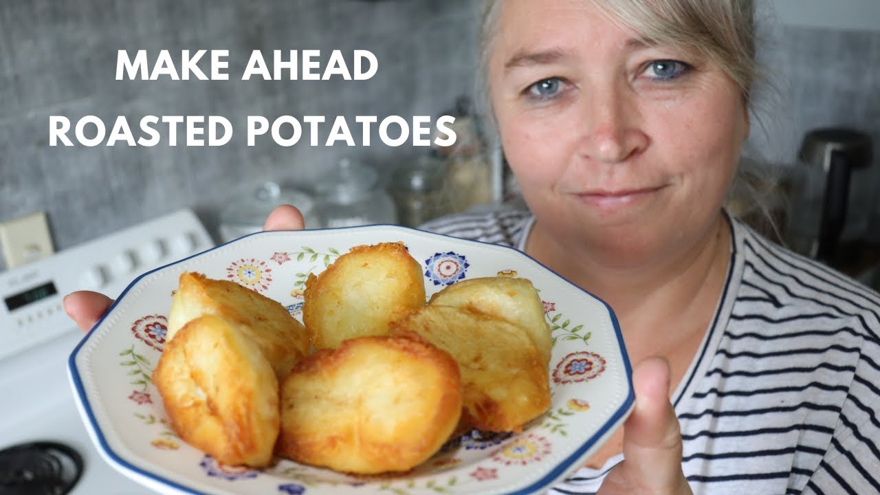 How to Freeze Bulk Potatoes | Make Ahead Roasted Potatoes - YouTube