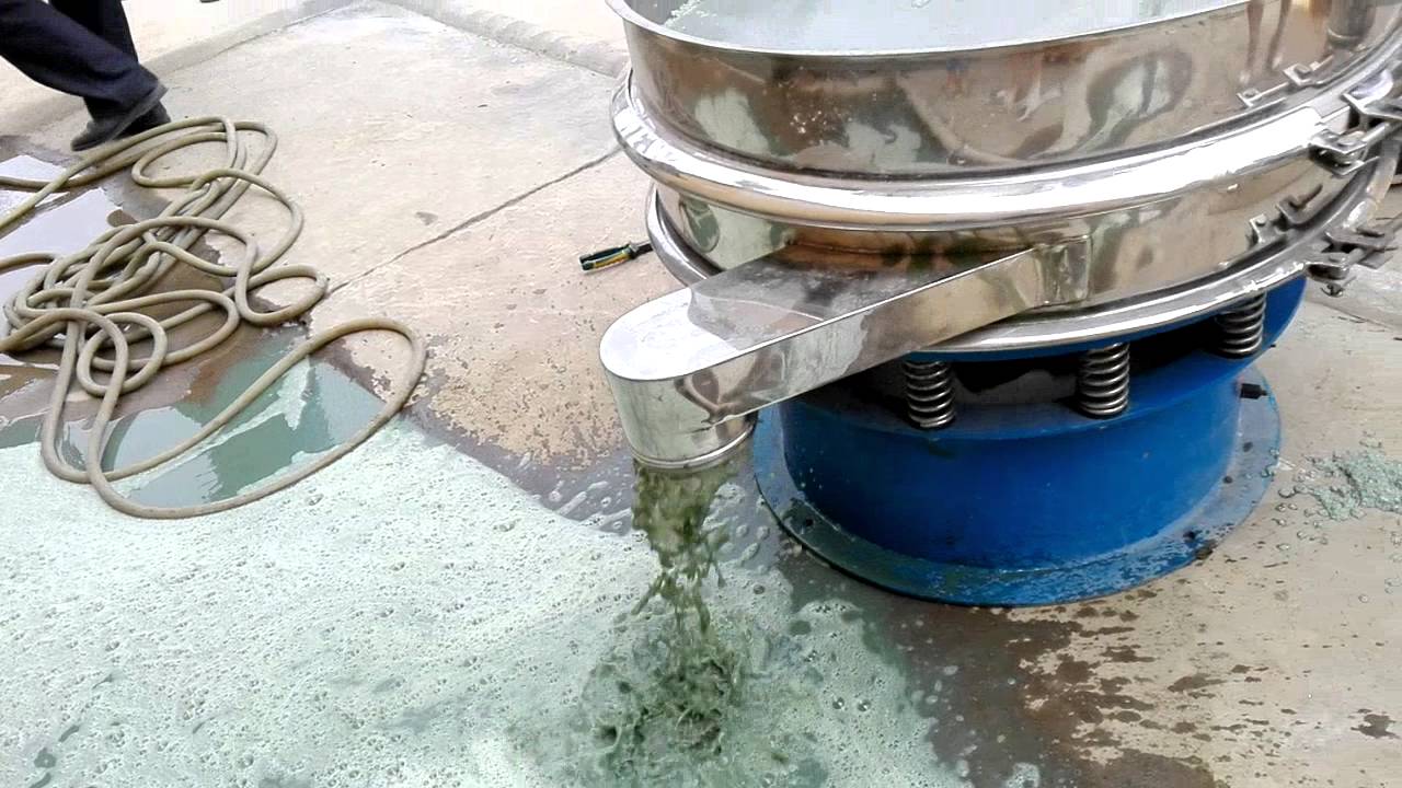 Recycle Fiber from the pulp, vibrating screen for paper-making - YouTube