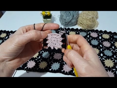 Motifli Yelek Örneğinin Yapılışı #tığişi #bayanyelekmodelleri #motifliyelek #part1 #tığ