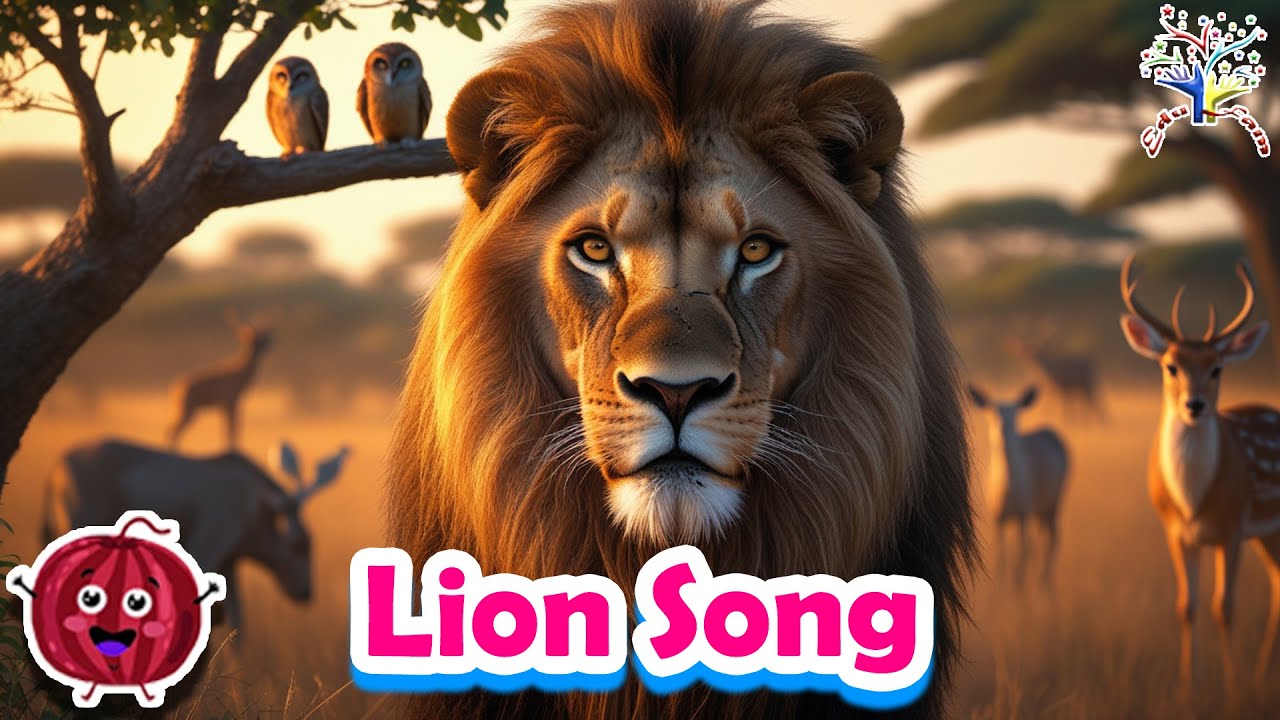 Animal Sound Song | Roar Like a Lion! 🦁 A Fun Animal Song for Kids ...